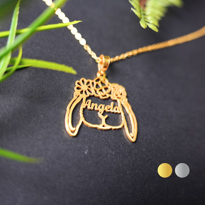 Rabbit Necklace - Etsy