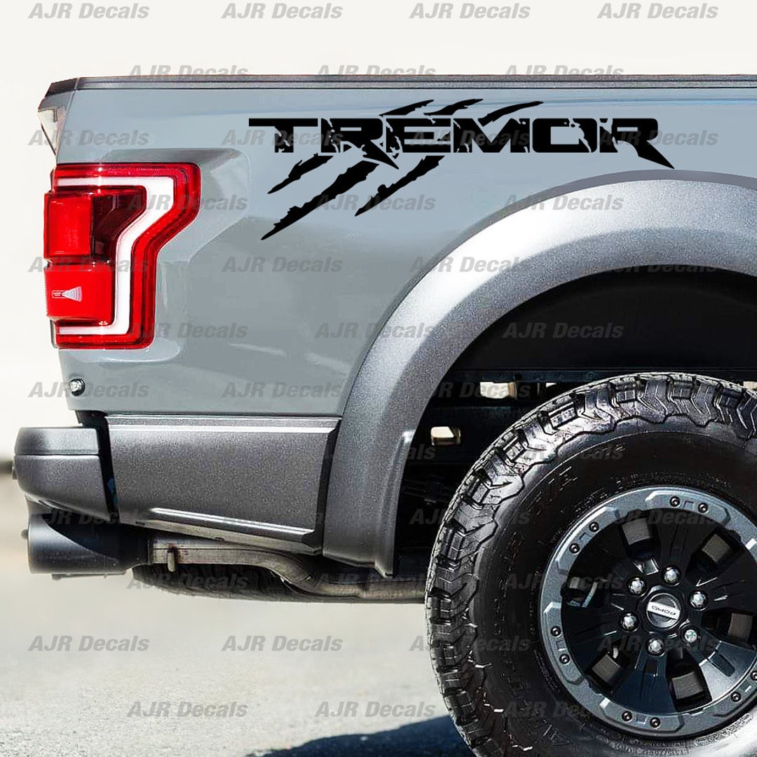 Tremor Scratches Decals Fits Ford Bedside Truck Sticker Vinyl in 6 ...