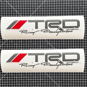 TRD Racing Development Decals Fits Toyota Tacoma Tundra Bedside Truck ...