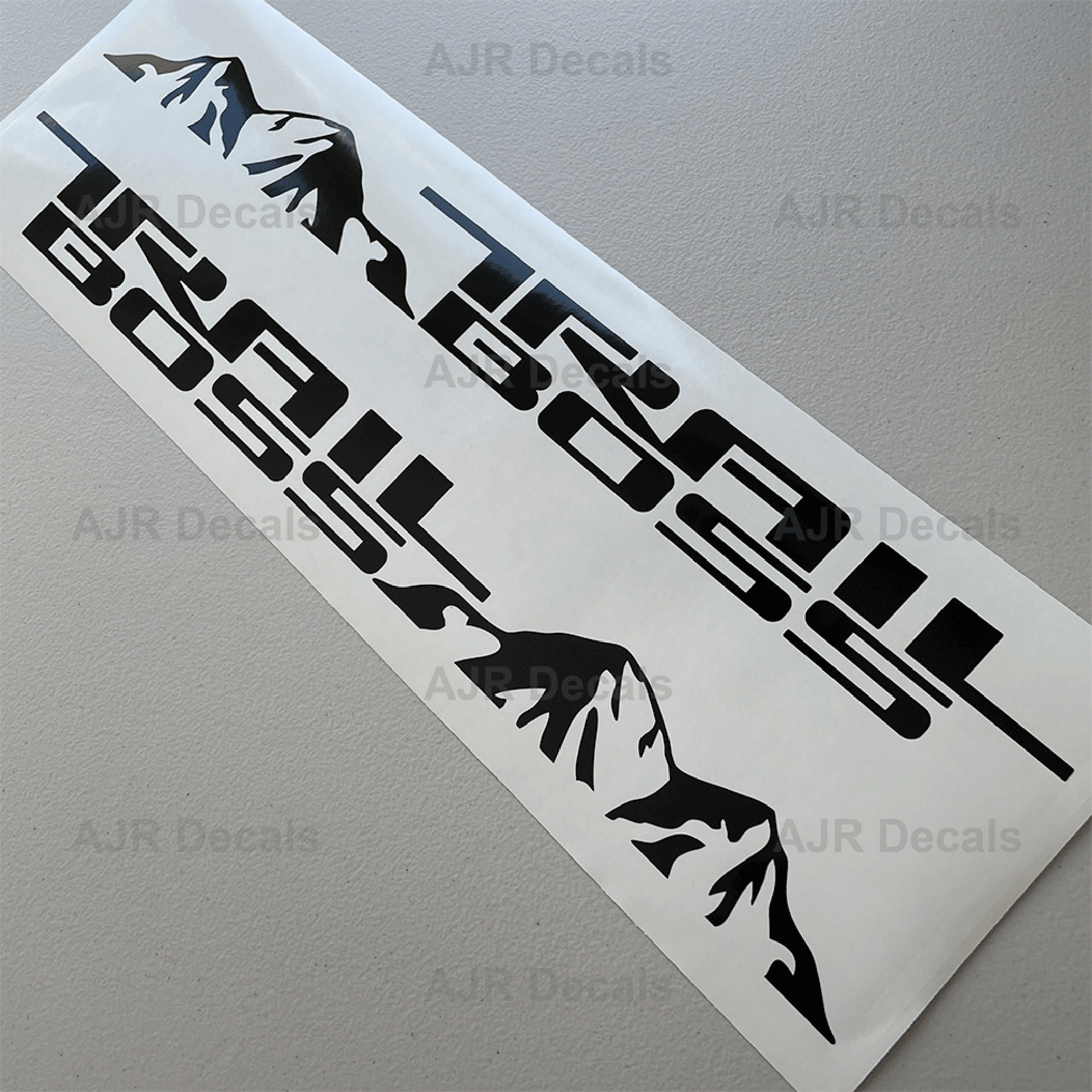 Trail Boss With Rocky Mountains Decals Fits Chevy Chevrolet Silverado ...