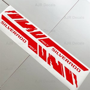 Silverado RST Decals Fits Truck Chevrolet Silverado Bedside Chevy ...