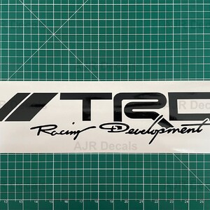 TRD Racing Development Decals Fits Toyota Tacoma Tundra Bedside Truck ...