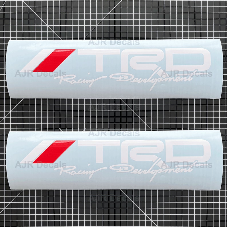 TRD Racing Development Decals Fits Toyota Tacoma Tundra - Etsy