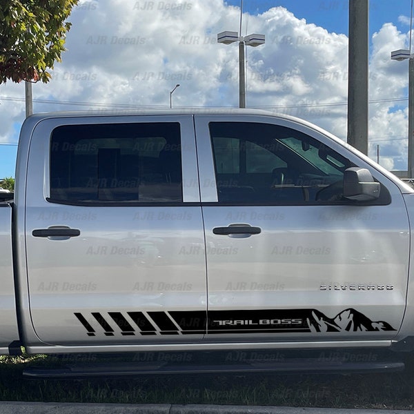 Chevy Trail Boss Decals - Etsy