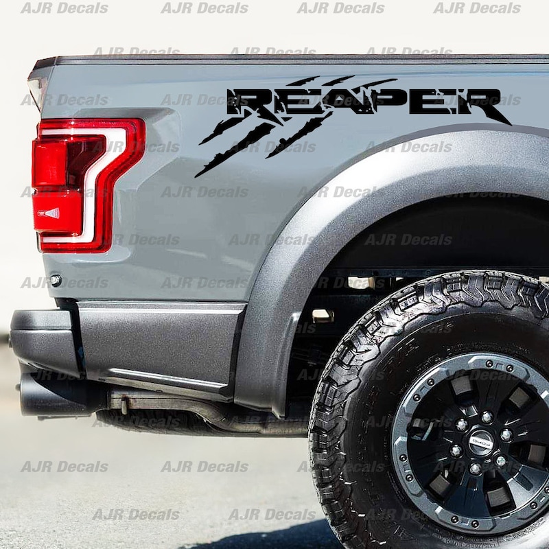 Grim Reaper Side Decal - Etsy