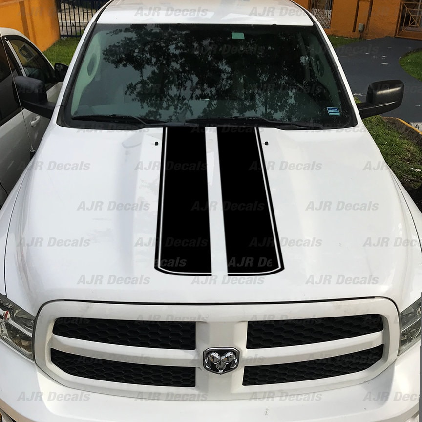 Dodge Truck Hood Decals