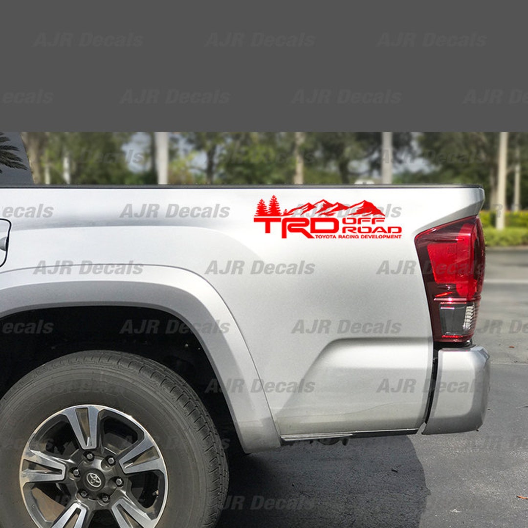 TRD off Road Rocky Mountain II Decals Fits Toyota Tacoma Tundra Truck ...