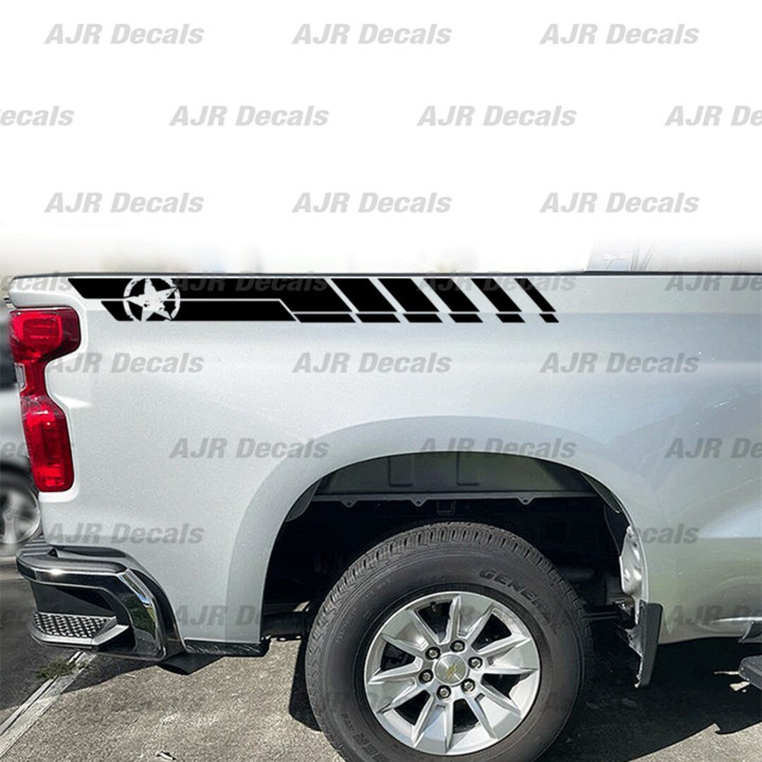 Silverado Start Decals Fits Truck Chevrolet Silverado Bedside Chevy ...