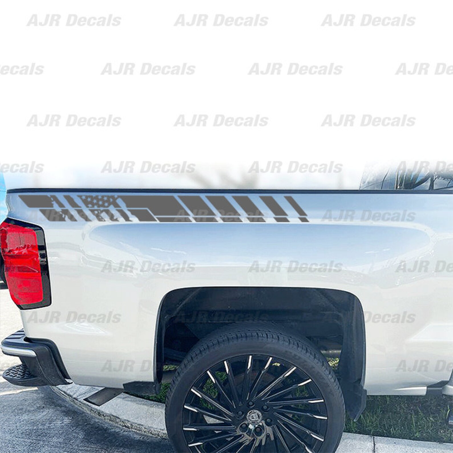Colorado American Flag Decals Fits Truck Chevrolet Colorado Bedside ...