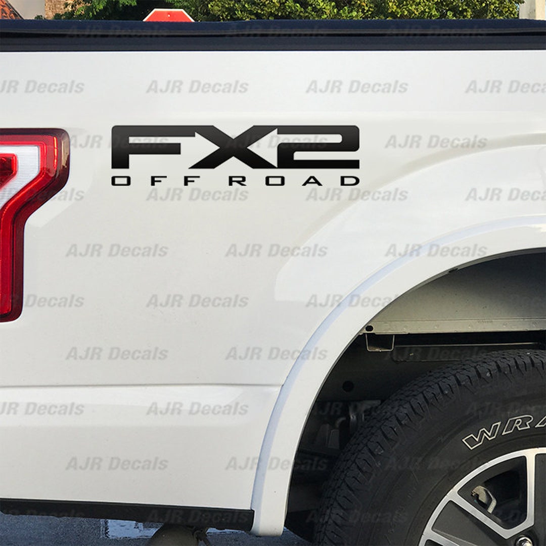 FX2 off Road Decals Fits Ford Bedside Truck Sticker Vinyl in 6 Colors ...