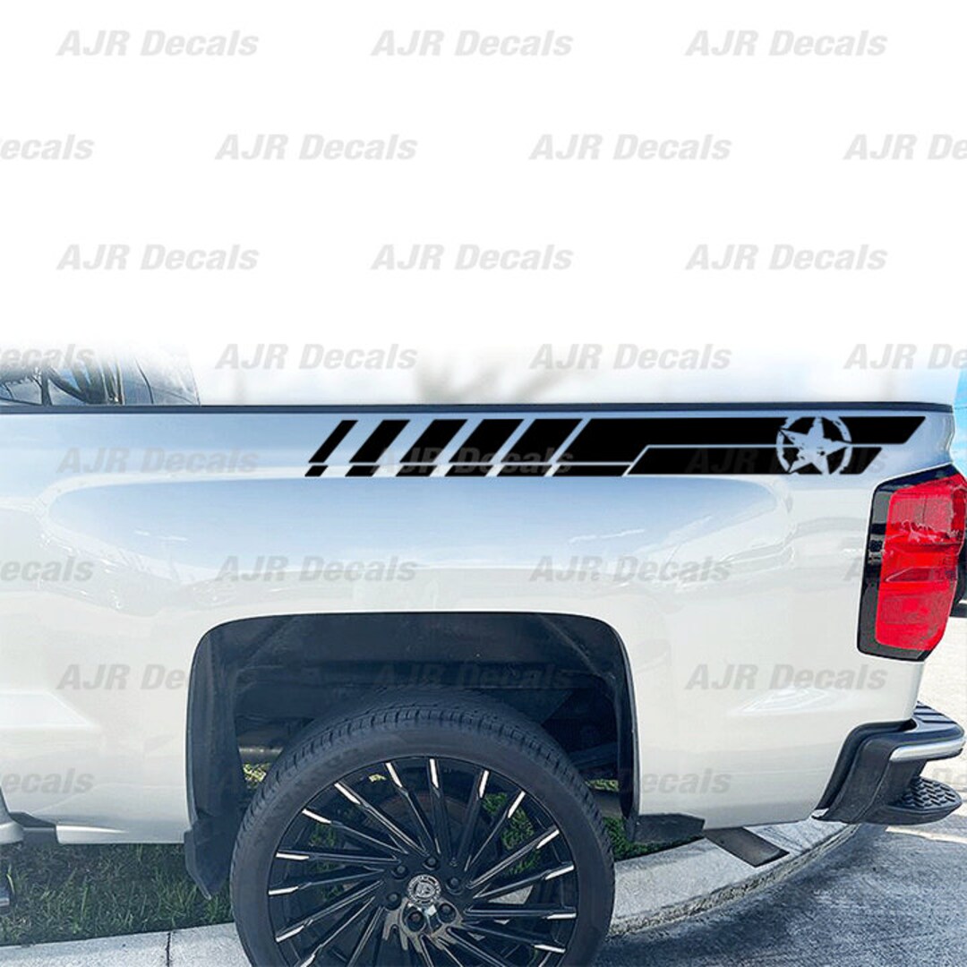 Colorado Star Decals Fits Truck Chevrolet Colorado Bedside Chevy ...