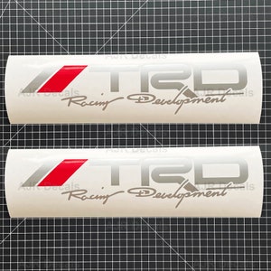 TRD Racing Development Decals Fits Toyota Tacoma Tundra Bedside Truck ...