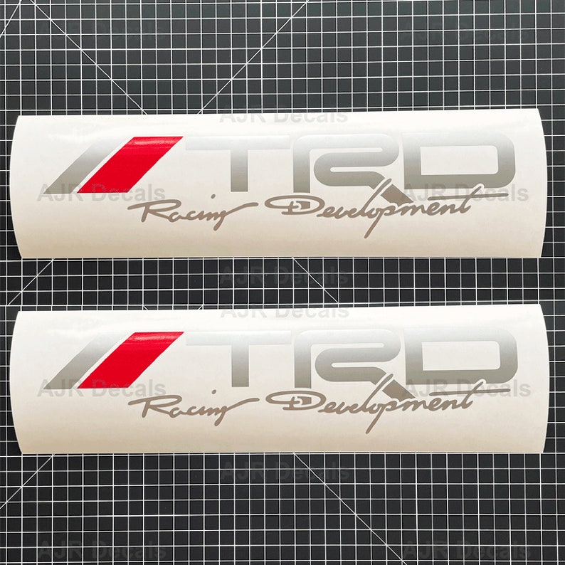 TRD Racing Development Decals Fits Toyota Tacoma Tundra - Etsy