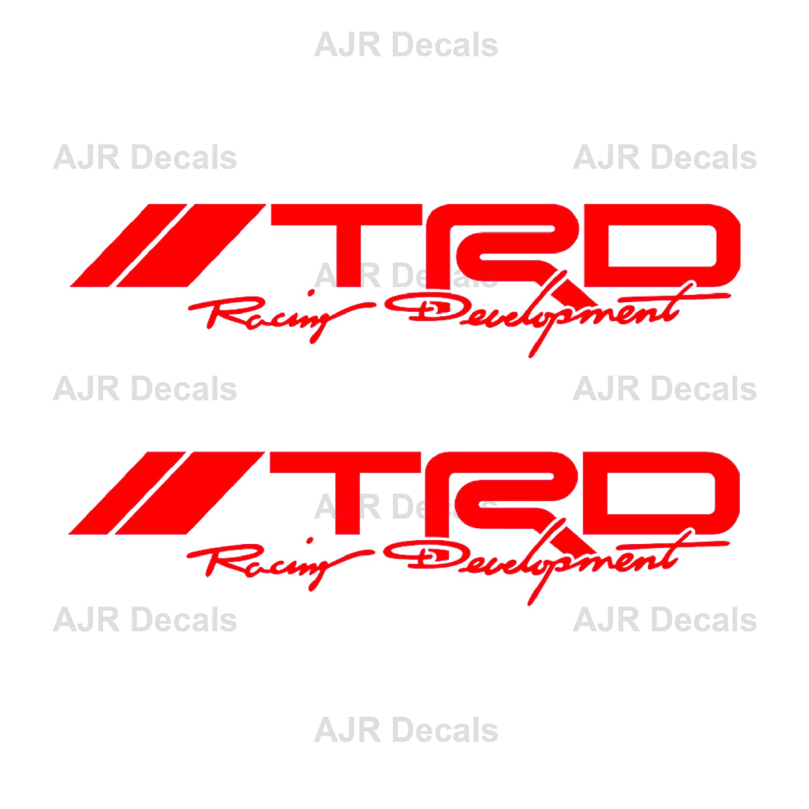 TRD Racing Development Decals Fits Toyota Tacoma Tundra | Etsy