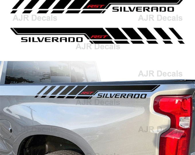 Silverado RST Decals Fits Truck Chevrolet Silverado Bedside Chevy ...