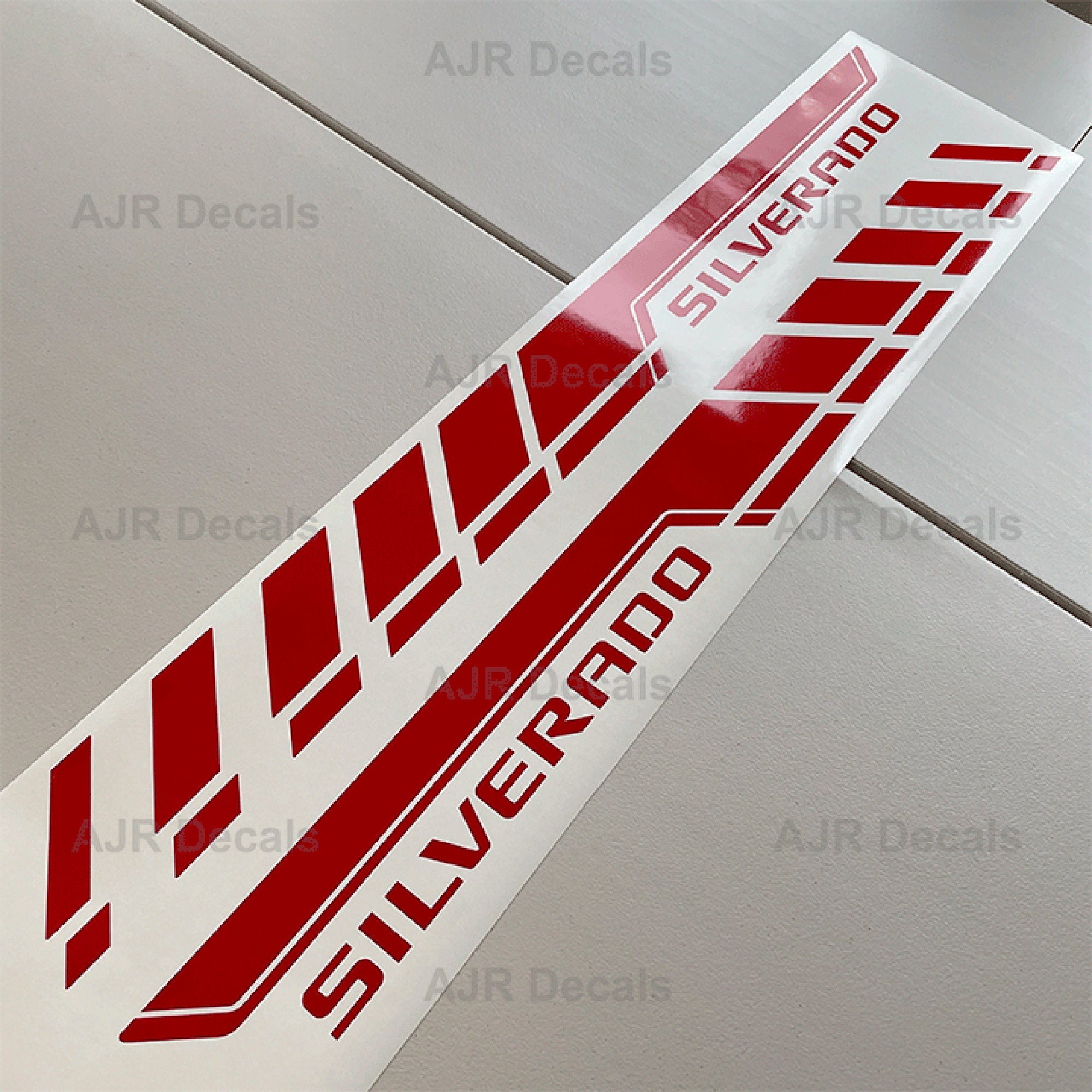 Silverado Decals Fits Truck Chevrolet Silverado Bedside Chevy Sticker ...