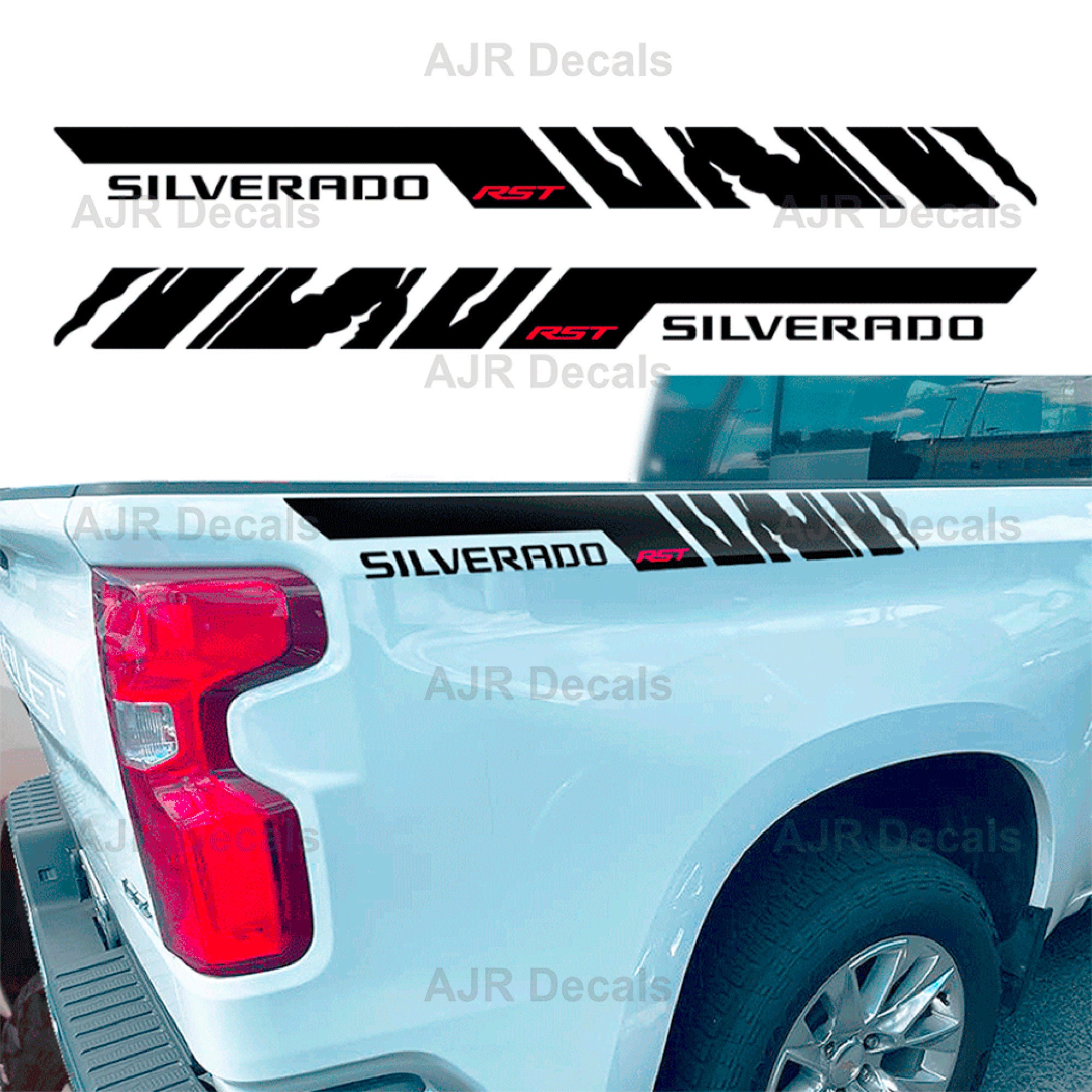 Silverado RST Decals Fits Truck Chevrolet Silverado Bedside Chevy ...