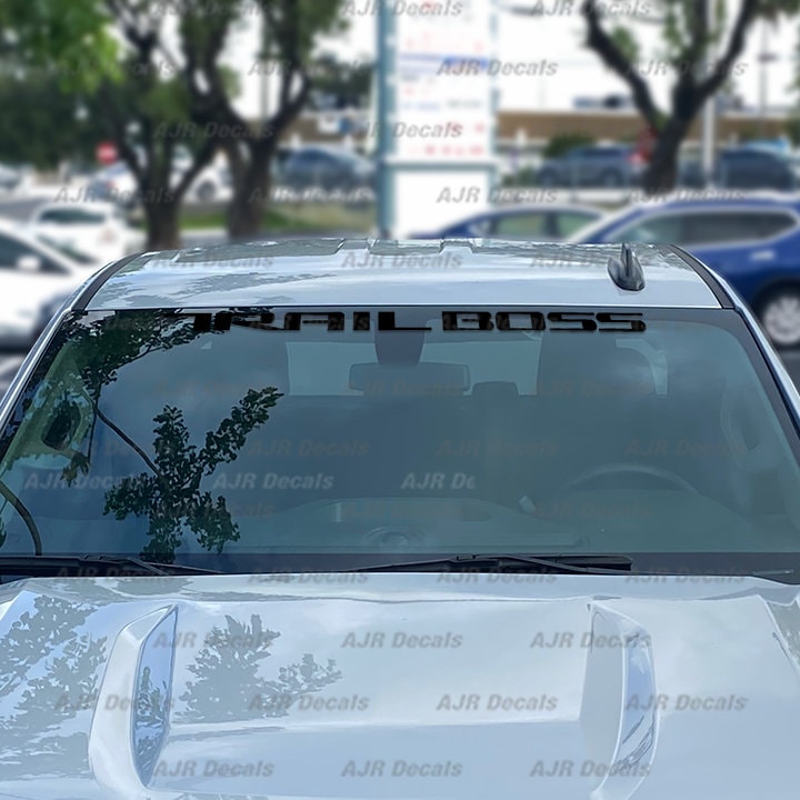 Trail Boss Decals Fits Chevy Chevrolet Silverado Truck - Etsy