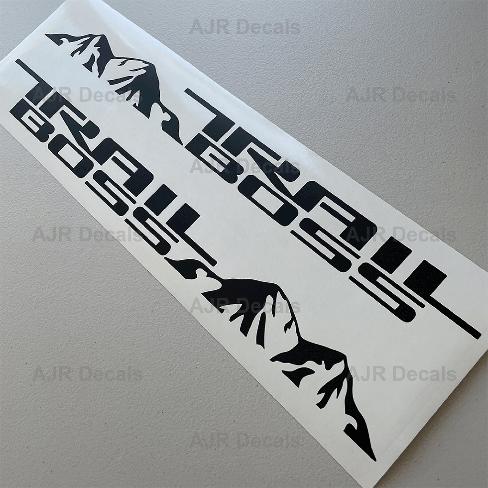 Trail Boss With Rocky Mountains Decals Fits Chevy Chevrolet Silverado ...