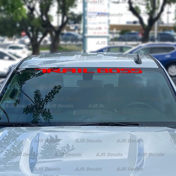 Chevy Front Window Decals