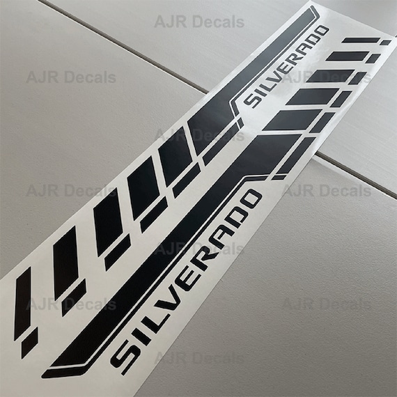 Silverado Decals Fits Truck Chevrolet Silverado Bedside Chevy | Etsy