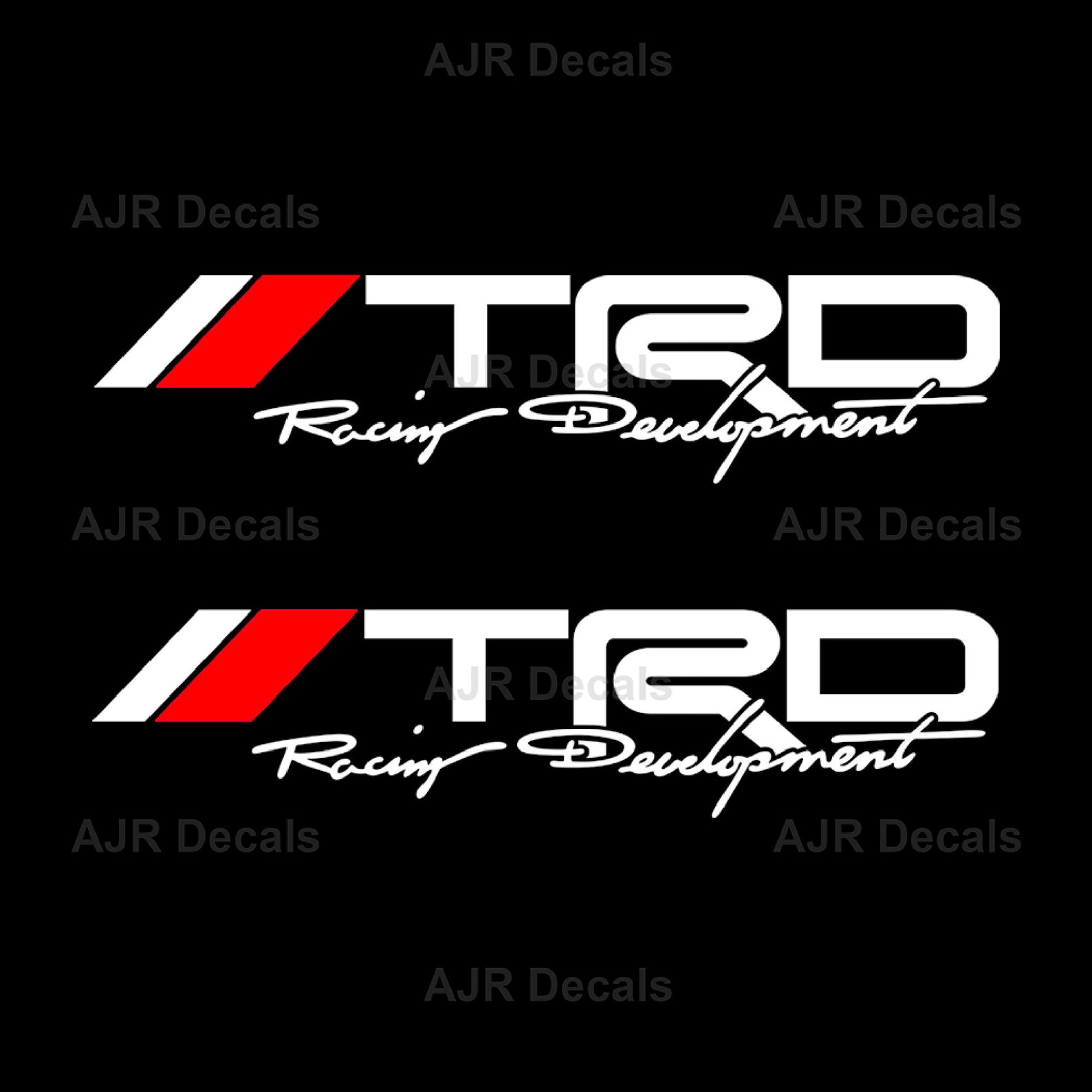 TRD Racing Development Decals Fits Toyota Tacoma Tundra - Etsy