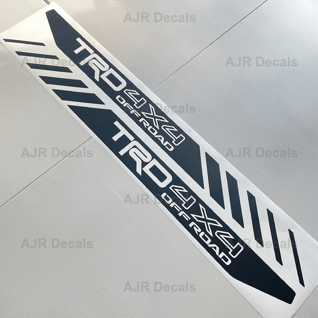 TRD Racing Development off Road 4x4 Decals Fits Toyota Tacoma Tundra ...