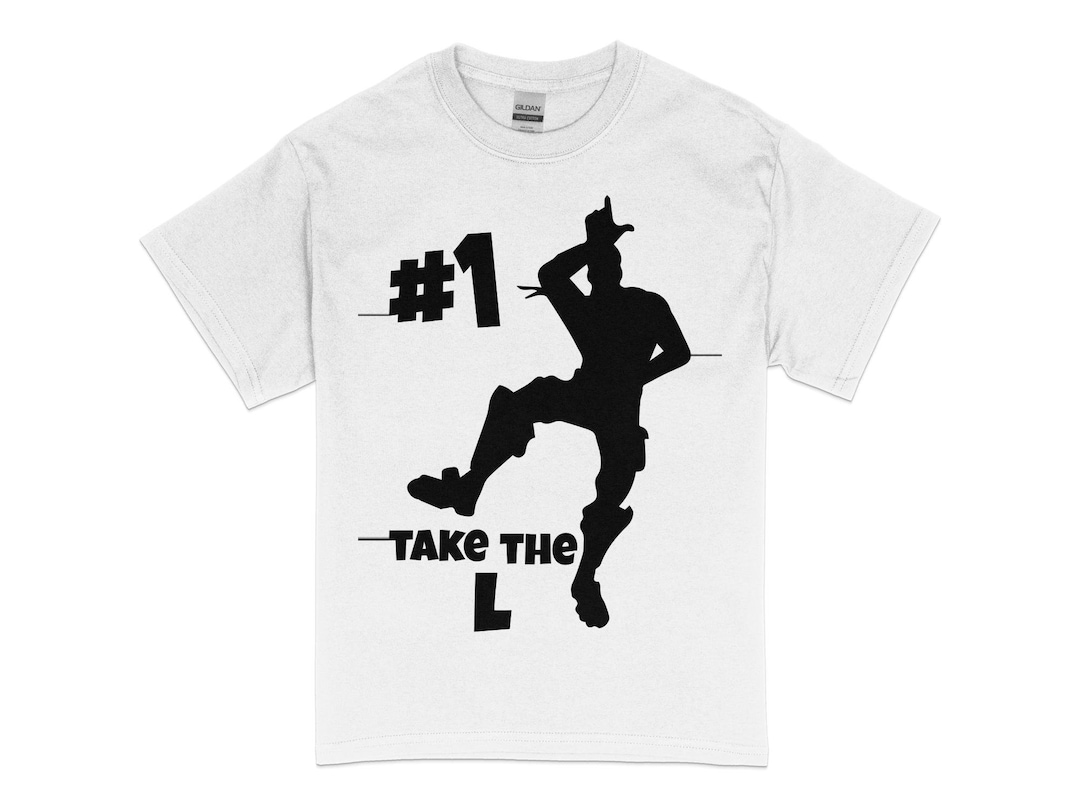 Take the L Player Gamer Battle Fan Kids Novelty Printed T Shirt Slogan ...