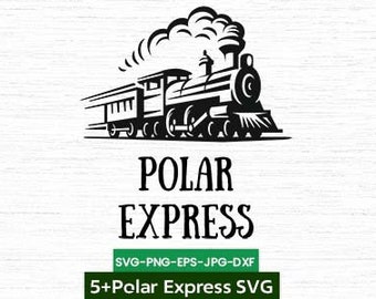 Polar Express Svg Cutting File, Polar Express Svg, North Pole Svg ...
