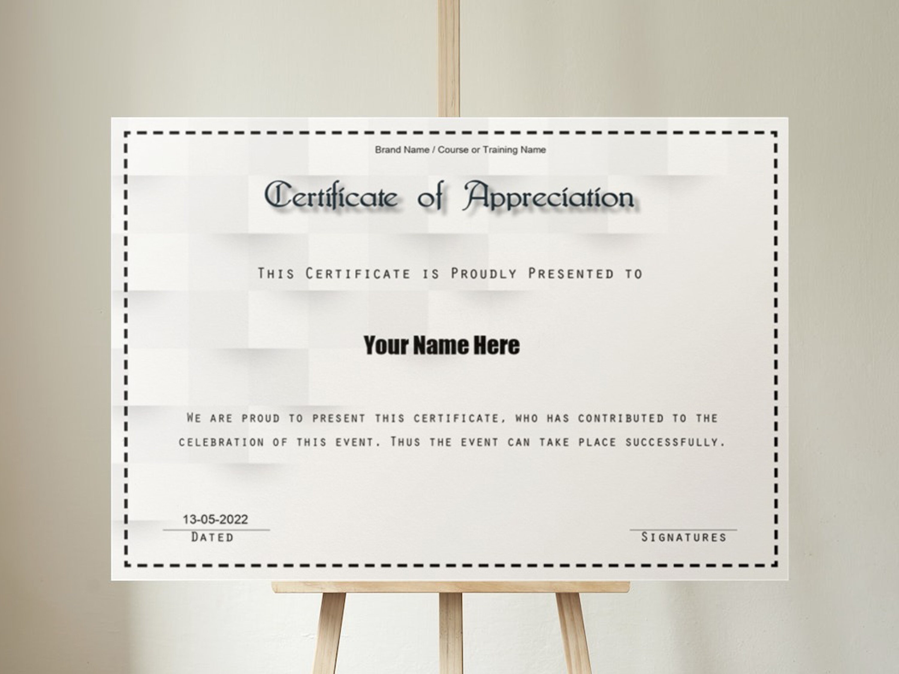 Editable Printable Certificate of Appreciation Template, Printable ...