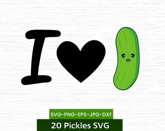 Pickles Svg Bundle, Pickles Png Bundle, Pickles Vector Clipart, Pickles ...