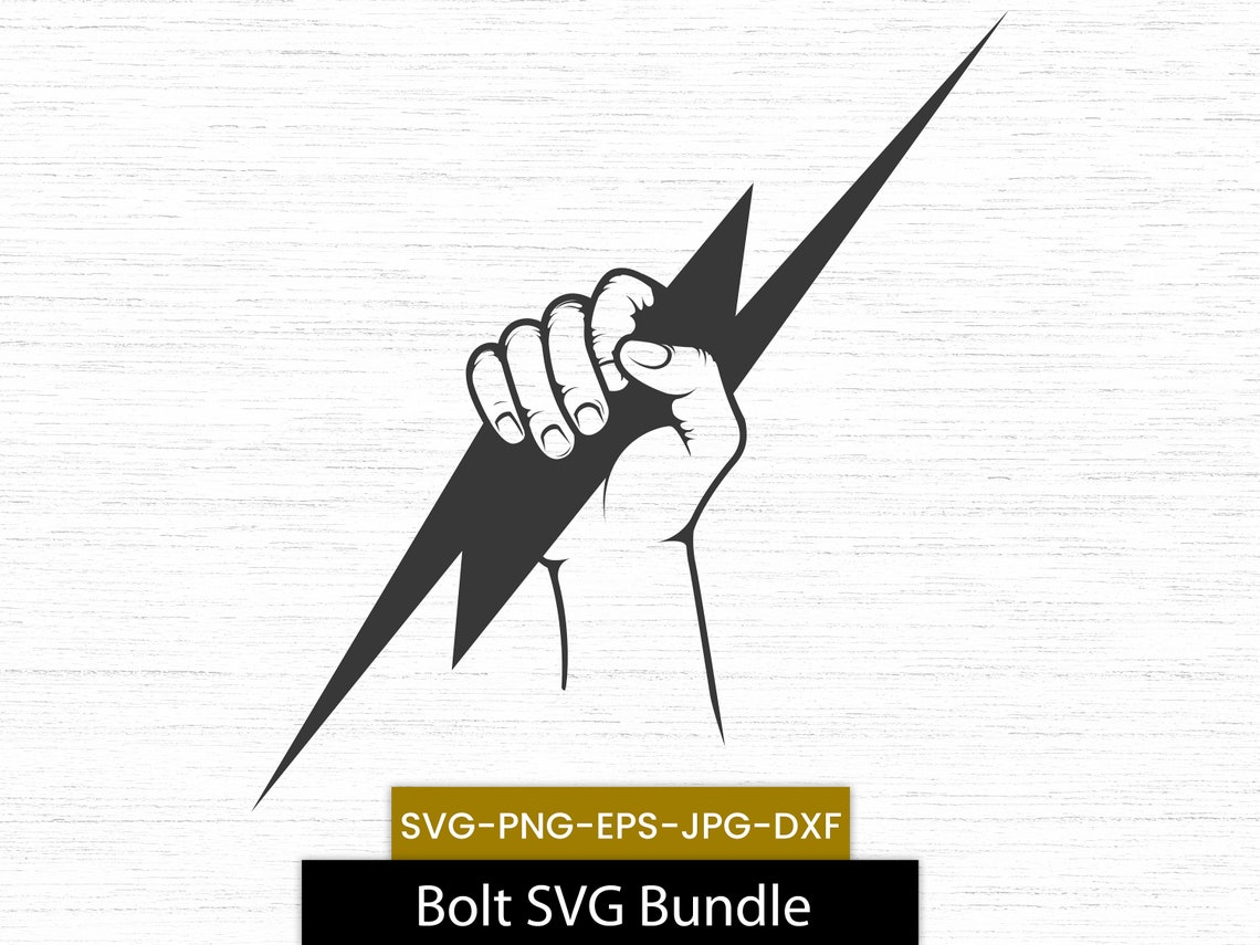 Lightning Bolts Svg Bundle, Lightning Bolts Png, Lightning Cut File ...