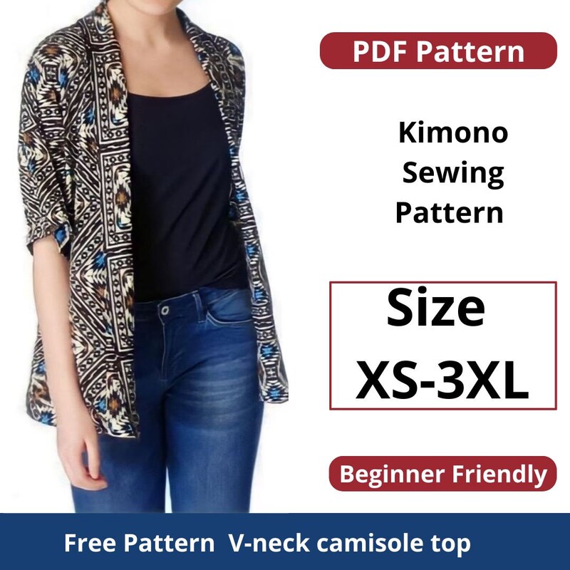 Summer Kimono - Etsy