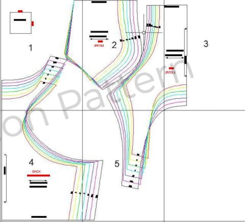Sport Bra Sewing Pattern PDF: Beginner-friendly, Sizes XS-3XL (A4 ...