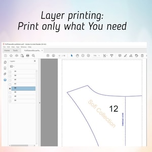 Puff Sleeve Top Sewing Pattern Instant Download Womens Blouse Pattern ...