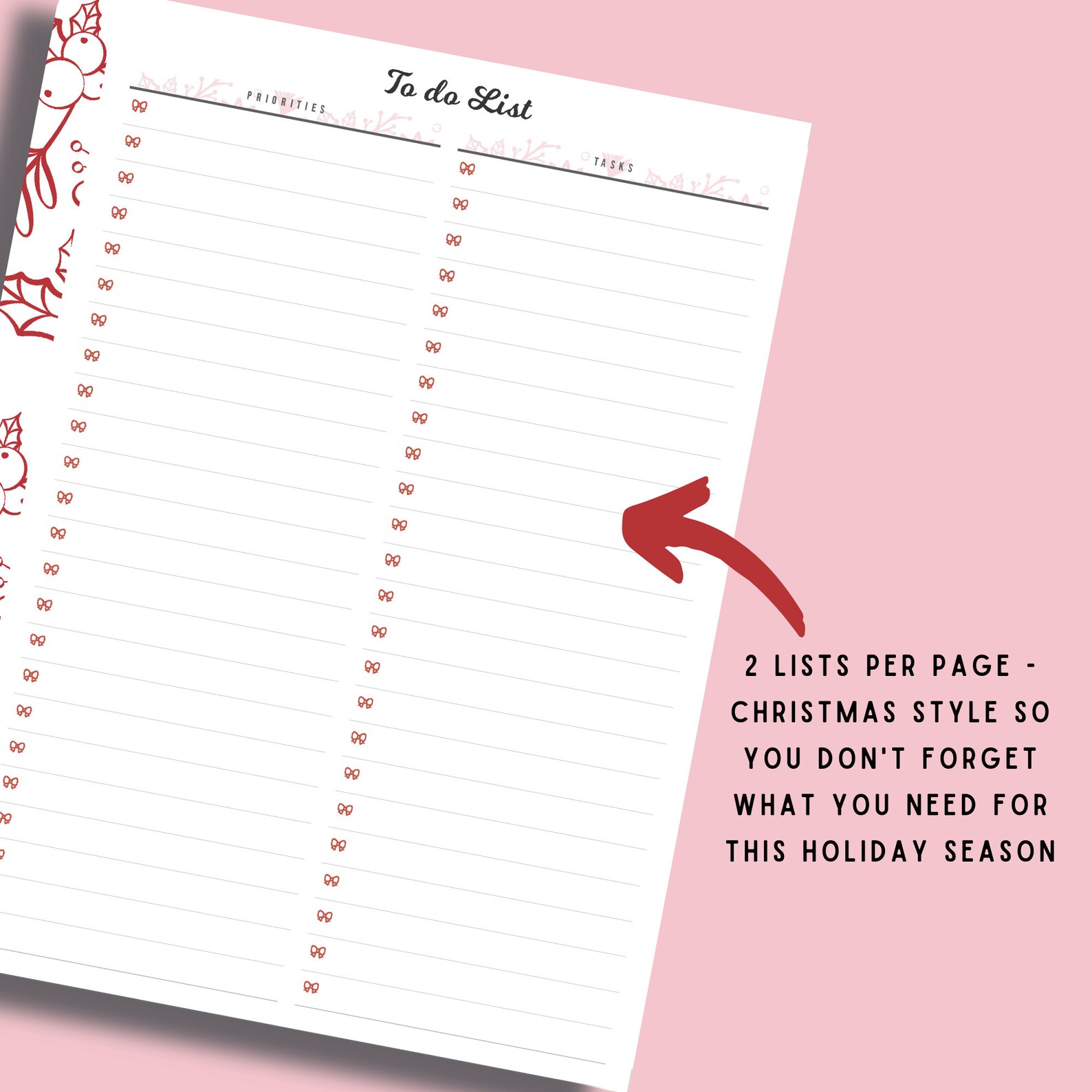 Christmas to Do List | Christmas Printable | Christmas Organizer ...