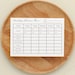 Pre K Schedule Template | Weekly Lesson Plan Template | Kids Daily ...