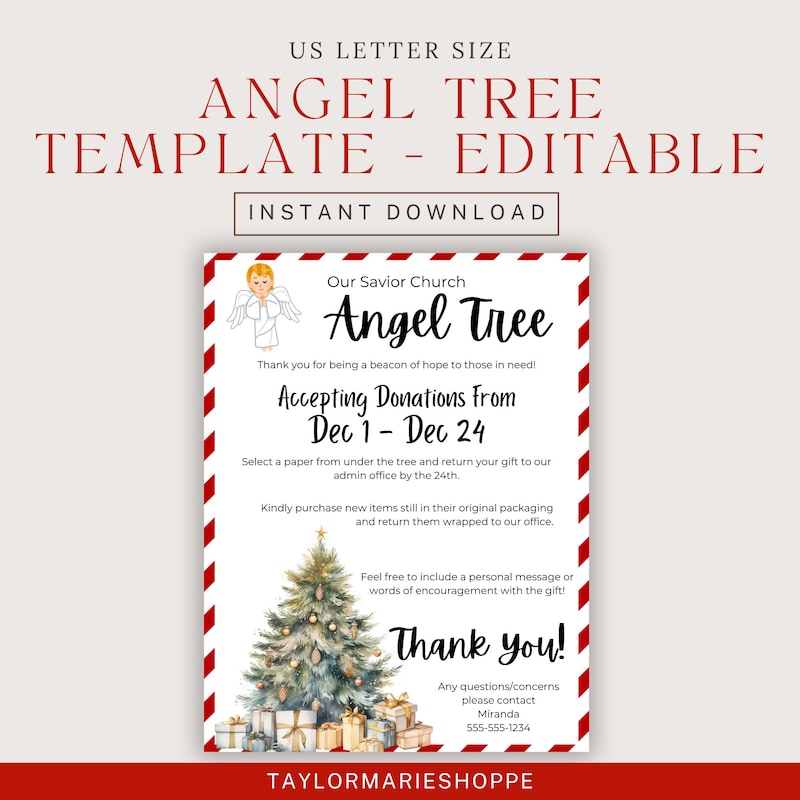 Angel Tree Gift Tags - 60+ Gift Ideas for 2025