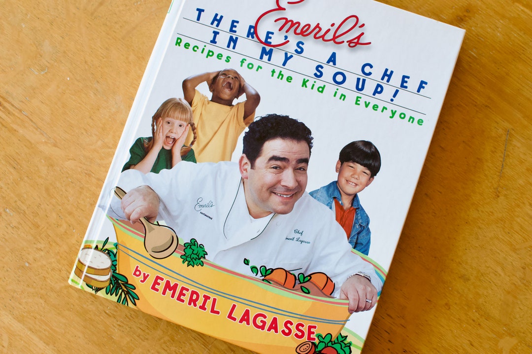 Kid's Emeril Cookbook, Emeril Lagasse Cookbook, Vintage Kid's Cookbook ...