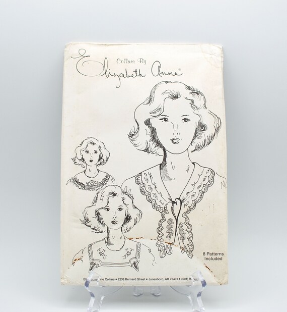 Elizabeth Anne Sewing Pattern, Collars Sewing Pattern… - Gem