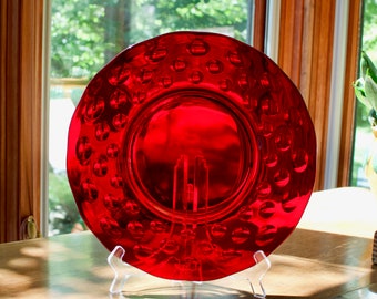 Red Bubble Glass - Etsy