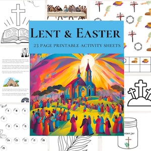 Lent and Easter Activities Shrove Tuesday and Ash Wednesday Kids ...