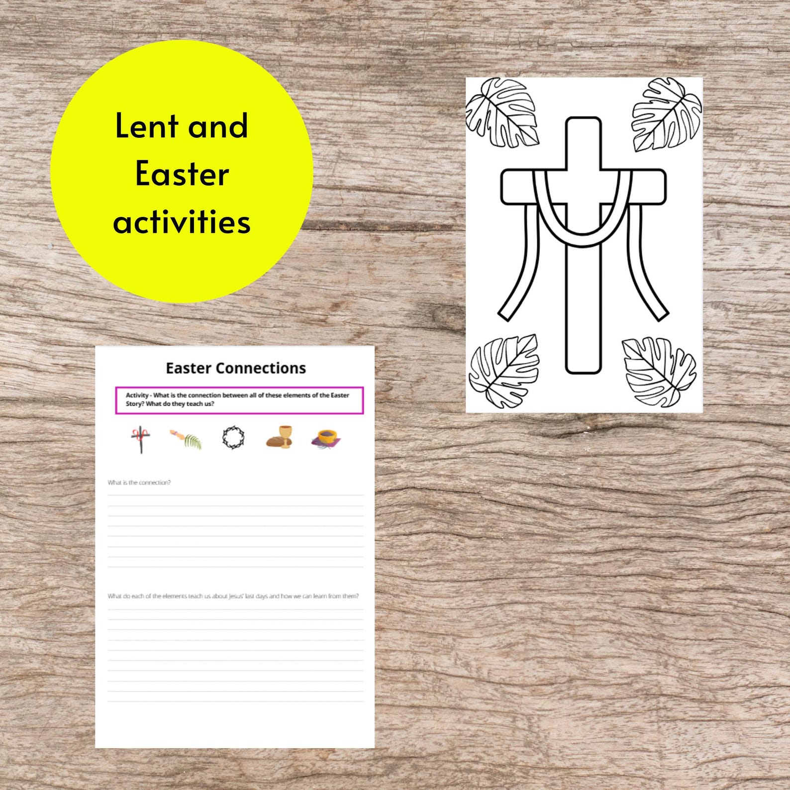 Lent and Easter Activities Shrove Tuesday and Ash Wednesday Kids Worksheet Lent Daily Tracker ...