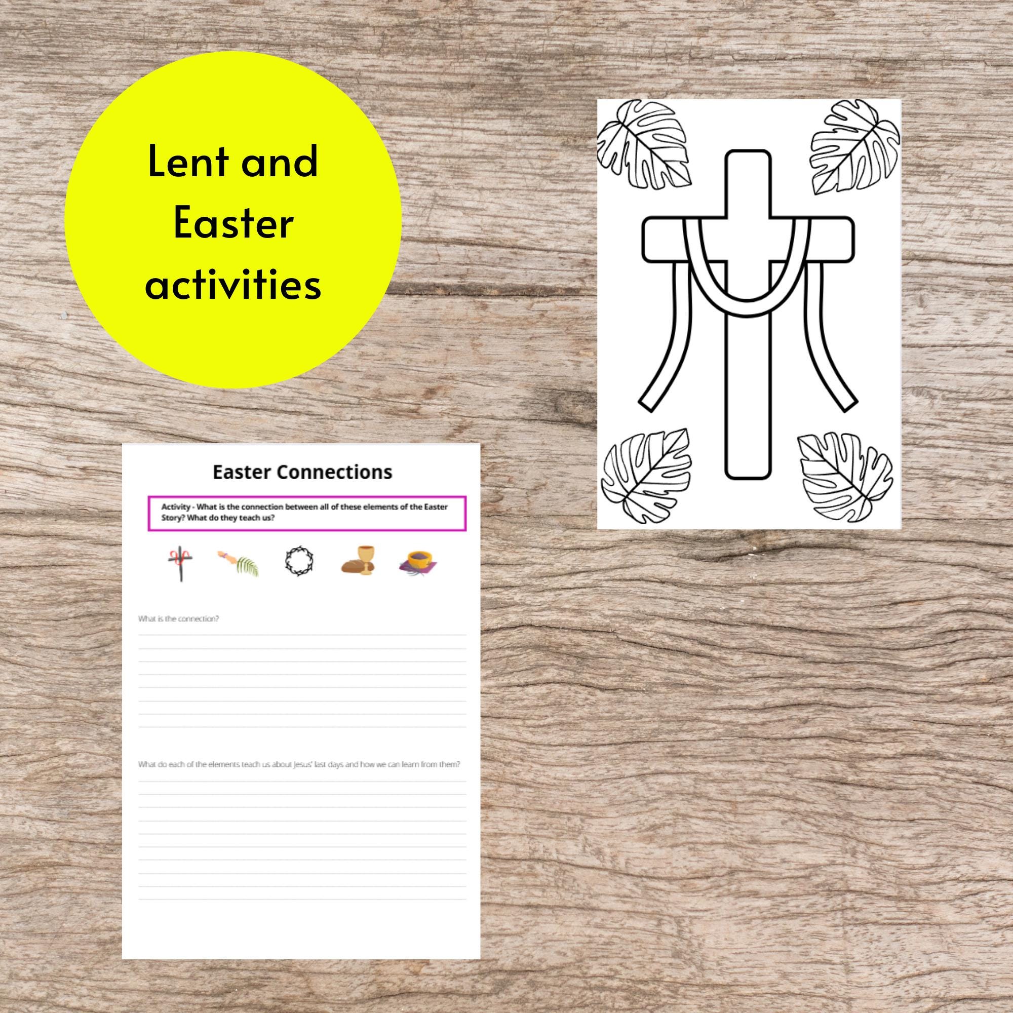 Lent and Easter Activities Shrove Tuesday and Ash Wednesday Kids ...