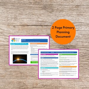 Space Digital Teacher Medium Term Planning & Printable Worksheets ...
