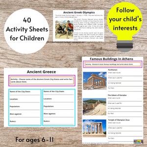 Ancient Greek Study Unit Greek History, Olympics and Civilisation ...