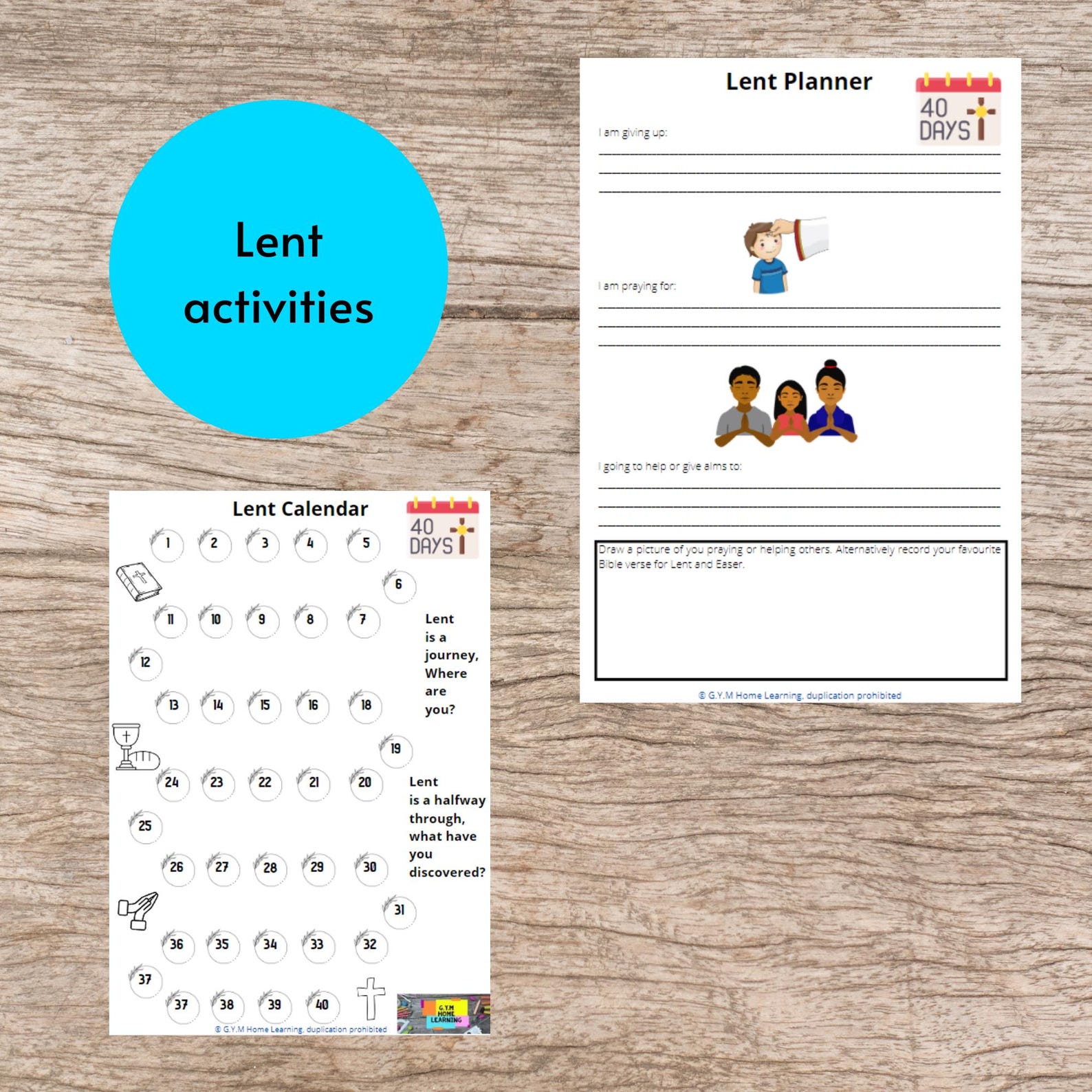 Lent and Easter Activities Shrove Tuesday and Ash Wednesday Kids ...