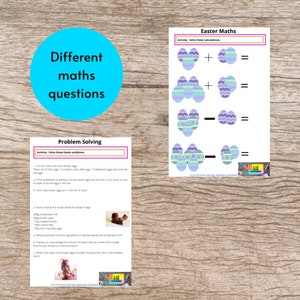 Easter Digital Colouring and Worksheets Home Learning Printable ...