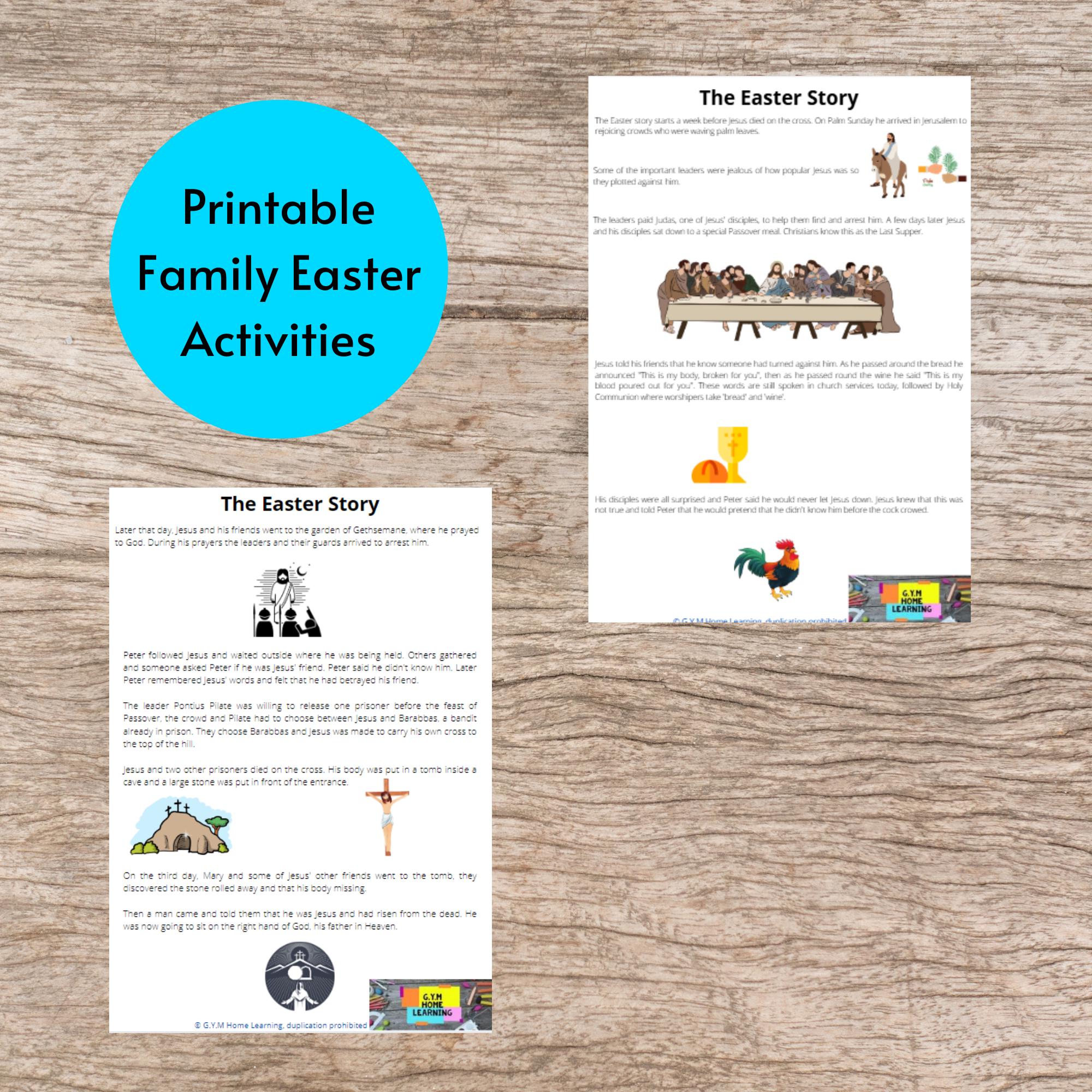 Lent and Easter Activities Shrove Tuesday and Ash Wednesday Kids ...