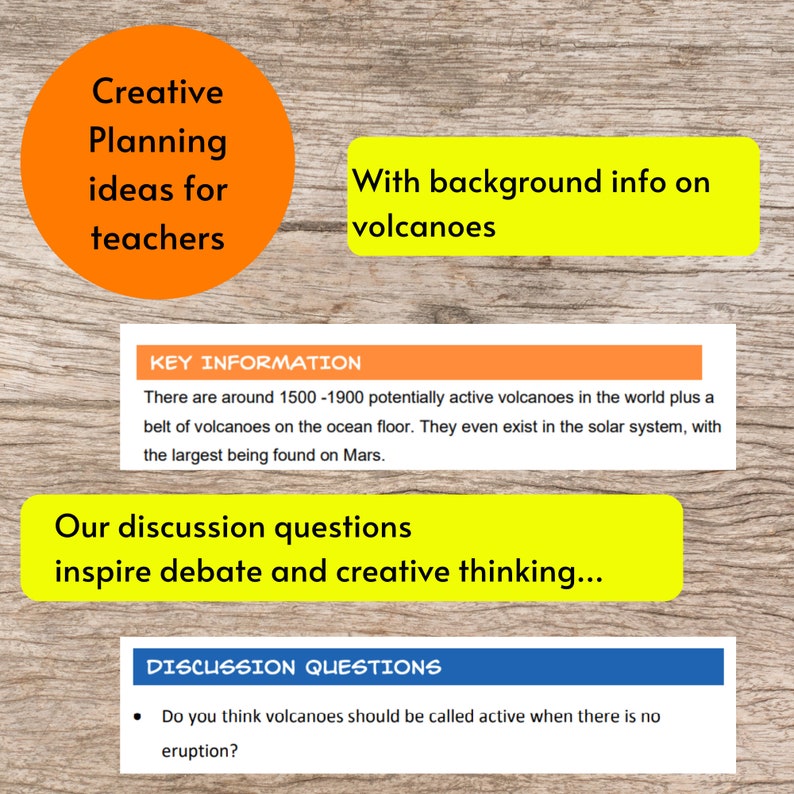 Volcano Downloadable Teacher Medium Term Planning & Printable - Etsy UK